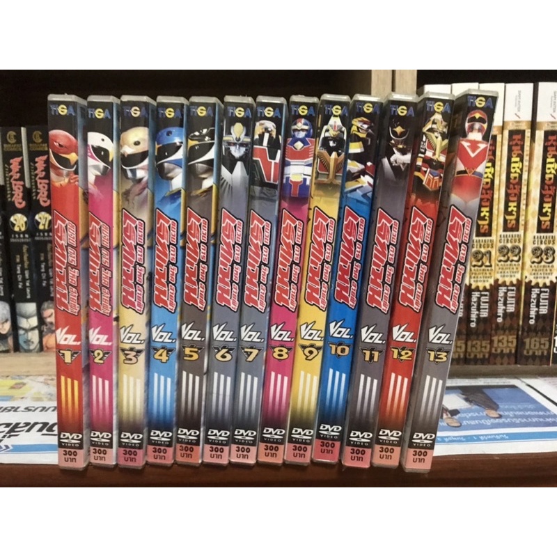 dvd jetman แผ่น1-13 ลิขสิทธิ์แท้ ครบจบ - wasitponprasitthiwong - ThaiPick