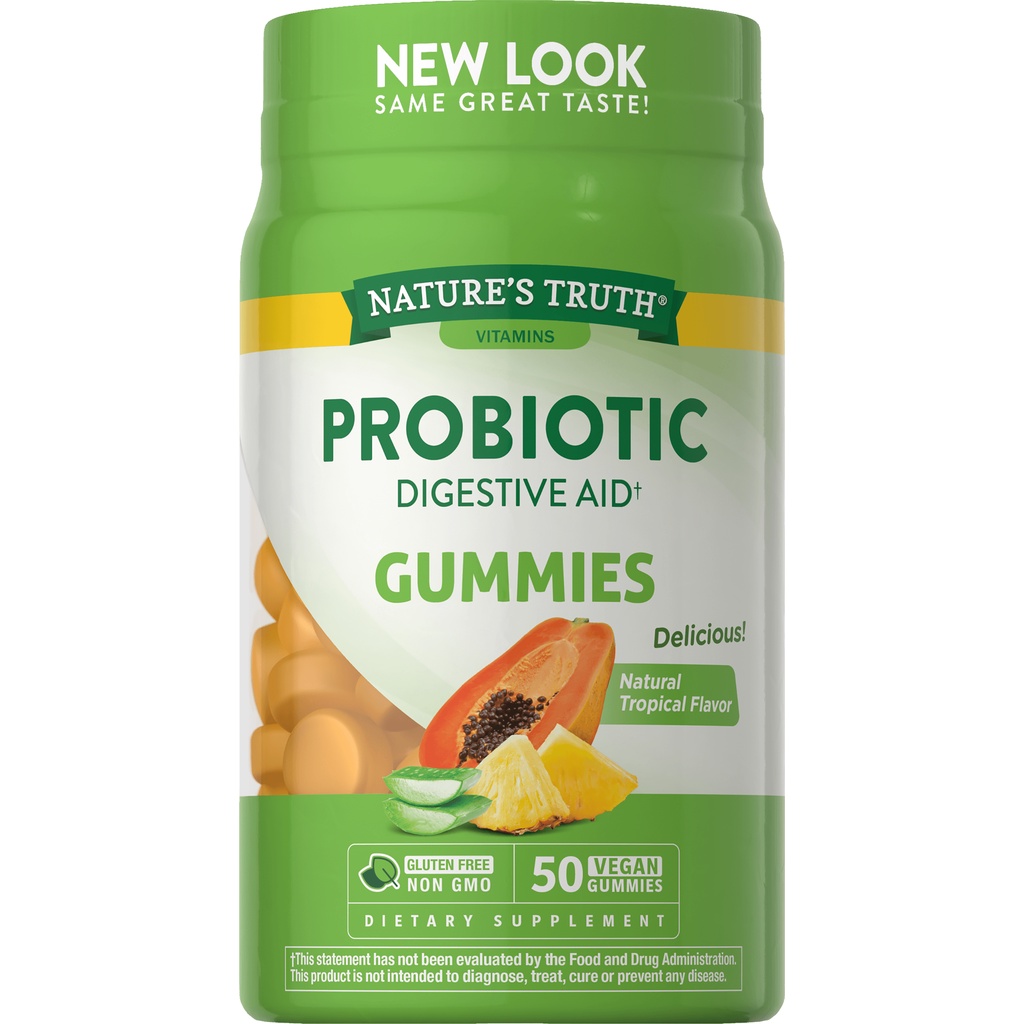 Probiotic Gummy บำรุงลำไส้ วิตามินช่วยการขับถ่าย Natures Truth - t1 ...