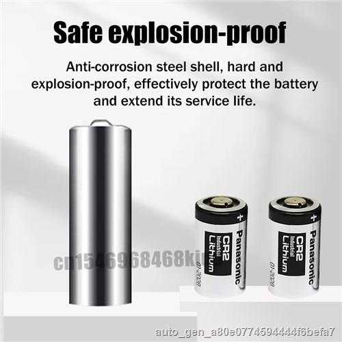 4pcs Panasonic Cr2 Cr15h270 Dlcr2 Elcr2 3v Lithium Battery For Digital Camera Flashlight ...