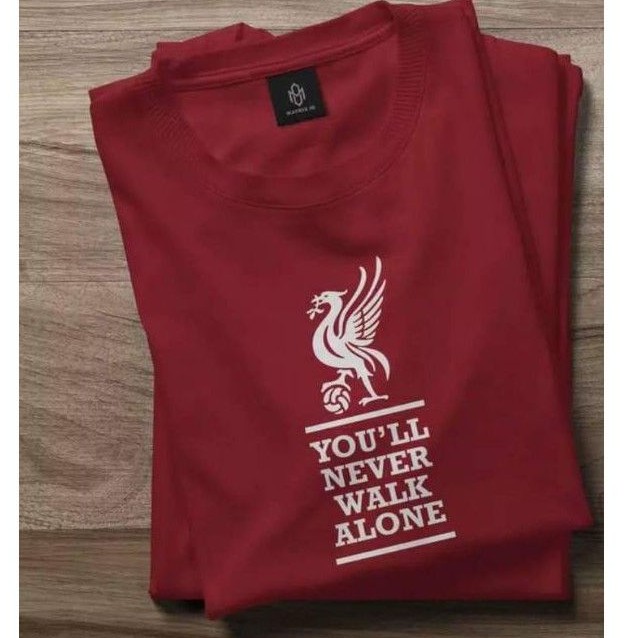 เสื้อยืด สกรีนลายแฟนคลับลิเวอร์พูล YNWA - Liverpool FC YNWA T-Shirt ...