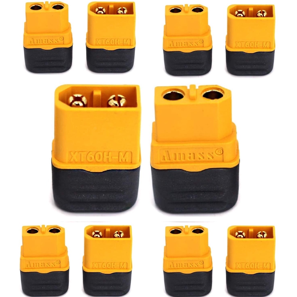 ปลั๊ก XT-60 XT-90 XT-30 Connectors Amass ชุบทอง 1 คู่ ผู้-เมีย คุณภาพสูง พร้อมส่ง - intech88 ...