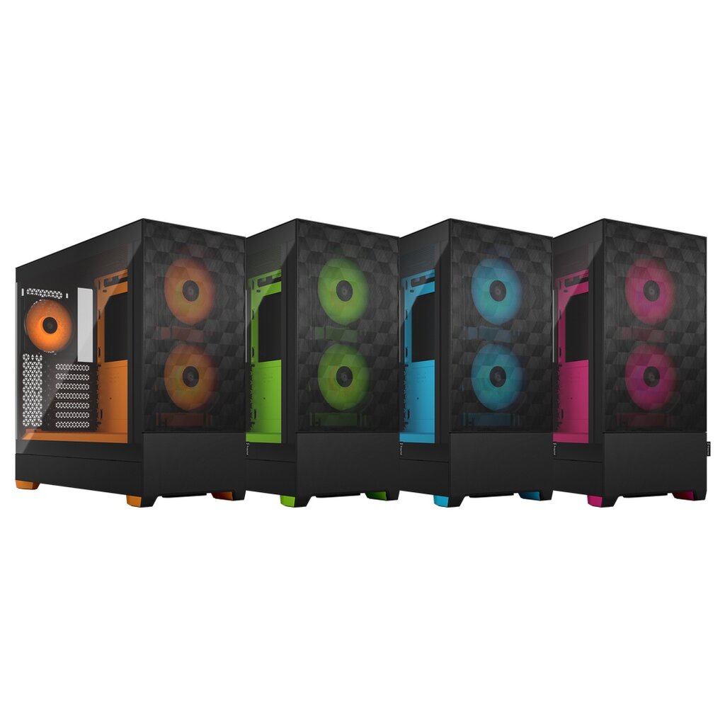 Case Fractal Design POP AIR RGB TG Clear Tint ATX Mid-Tower | Shopee ...
