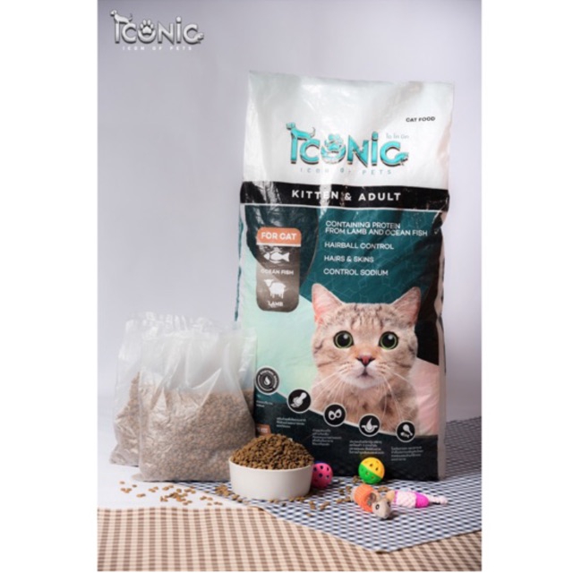 ICONIC Cat Food 15 kg - petseterth - ThaiPick