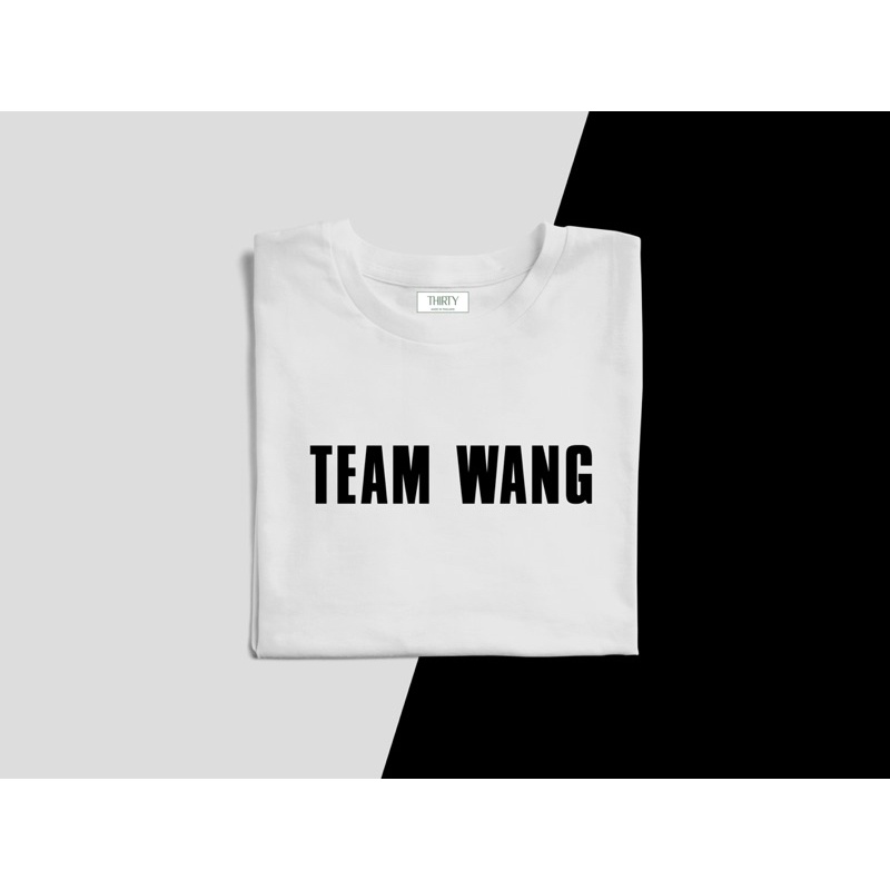 เสื้อยืดลาย TEAM WANG (ผ้าคอตตอน สกรีนชัด สีสด ติดทน) - intendtee - ThaiPick
