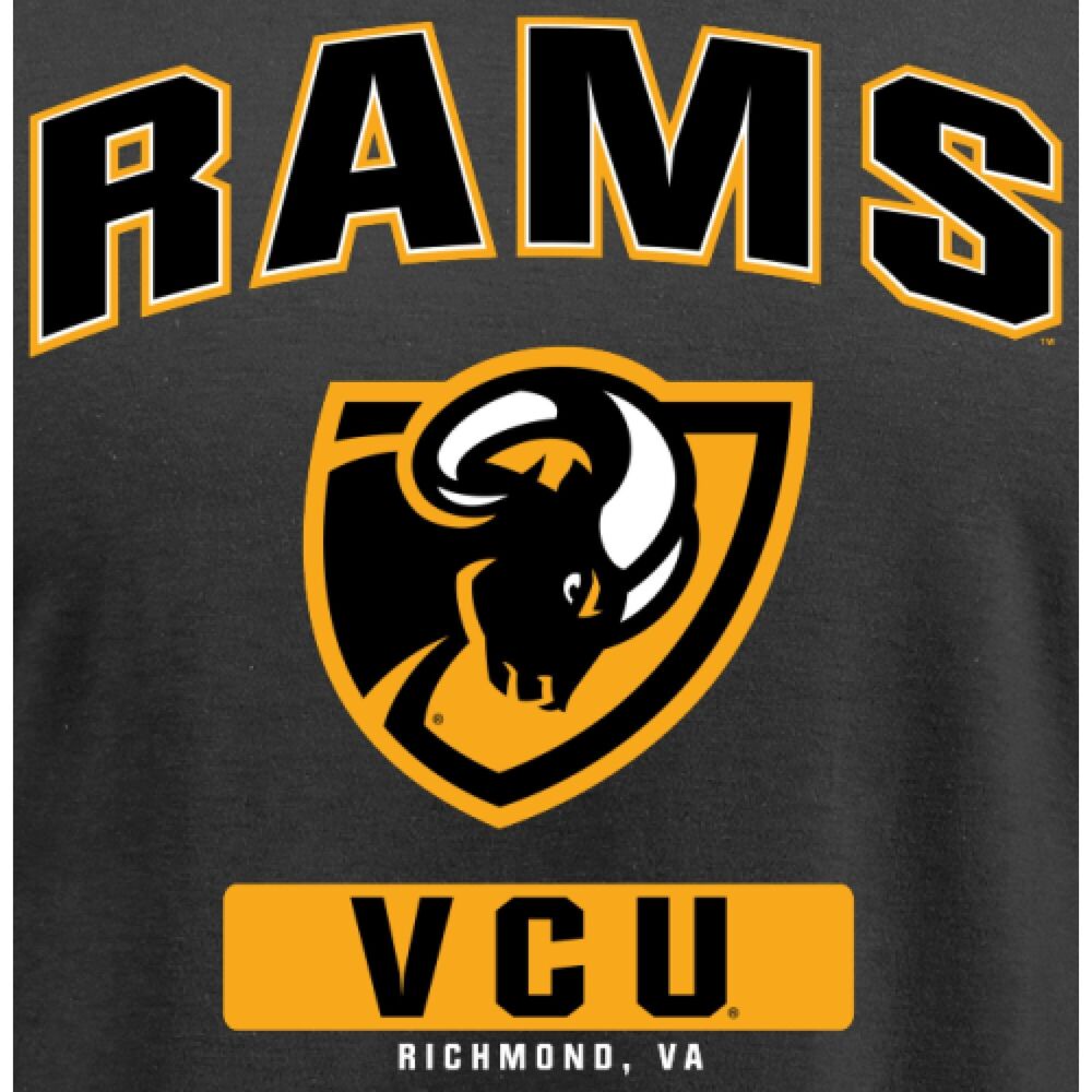 เสื้อยืด VCU Rams Campus Icons สีดํา สําหรับผู้ชาย ผู้หญิง ...