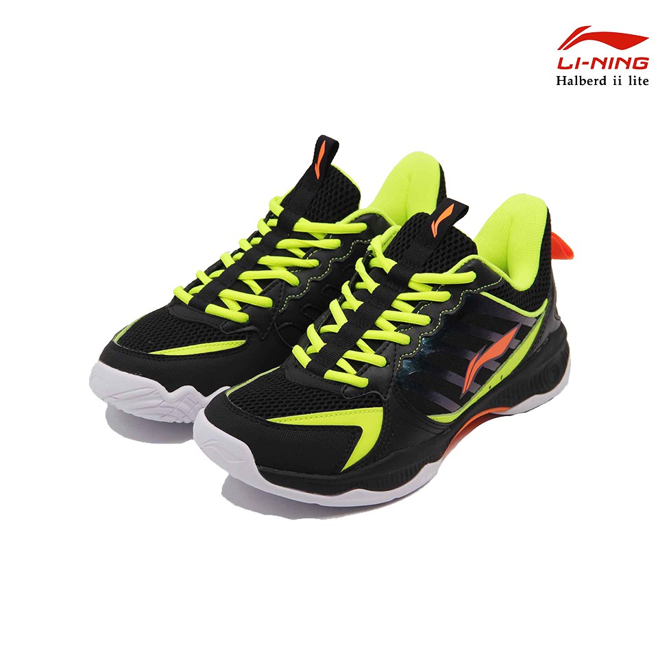 LI-NING รองเท้าแบดมินตัน HALBERD II LITE (AYTQ019-2S) BLACKGREEN ...