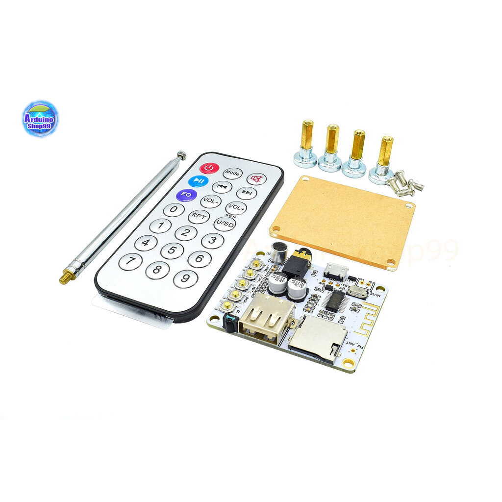 Bluetooth Audio Receiver Decoder board with a decoder card slot TF USB ...