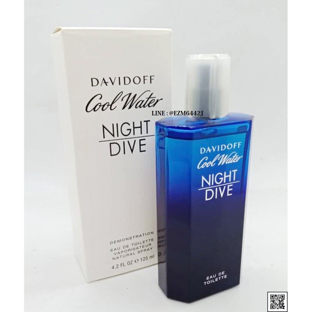 น้ำหอมแท้ DAVIDOFF COOL WATER NIGHT DRIVE FOR MEN EAU DE TOILETTE SPRAY ...
