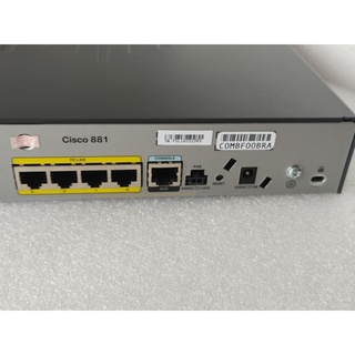 C881-K9 With AC Adapter Cisco 880 Series Integrated Services Routers ...