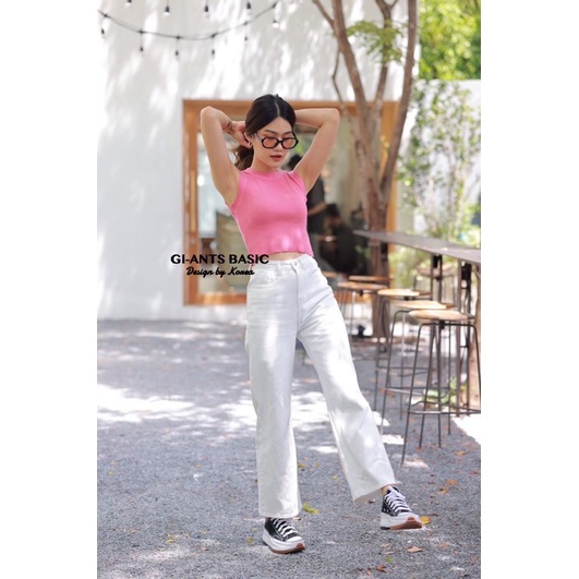 เสื้อกล้ามไหมพรม ????รอบอก 32-38" - gi_ants_basic_ - ThaiPick