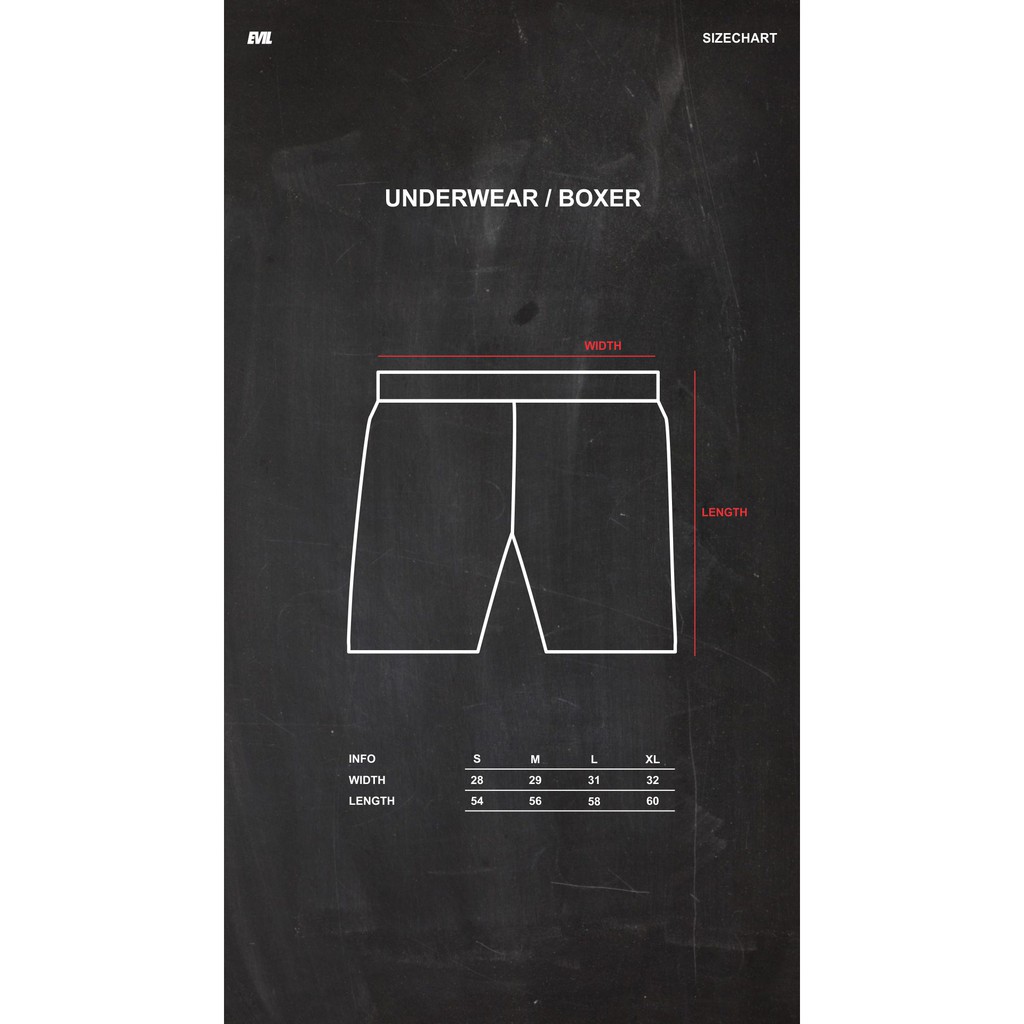 Evil Boxer - กางเกงบ็อกเซอร์สีดํา - evilfact.th - ThaiPick