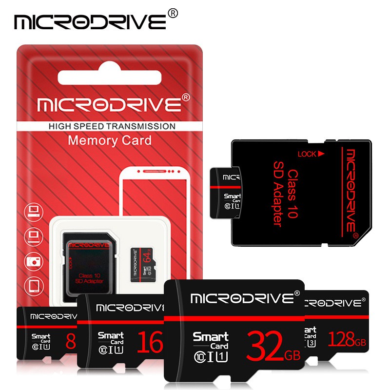 อะแดปเตอร์การ์ดหน่วยความจํา SD 4G 8G 16G 32G 128G สําหรับโทรศัพท์มือถือ ...