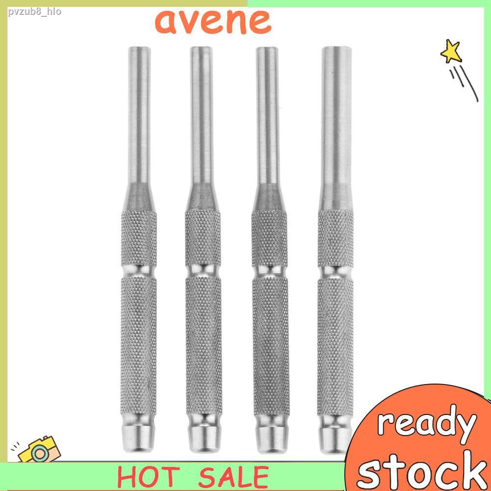 Hot saleAvene4pcs Stainless Steel Multi Size Hollow End Roll Pin Tool Starter Punch Kits ...