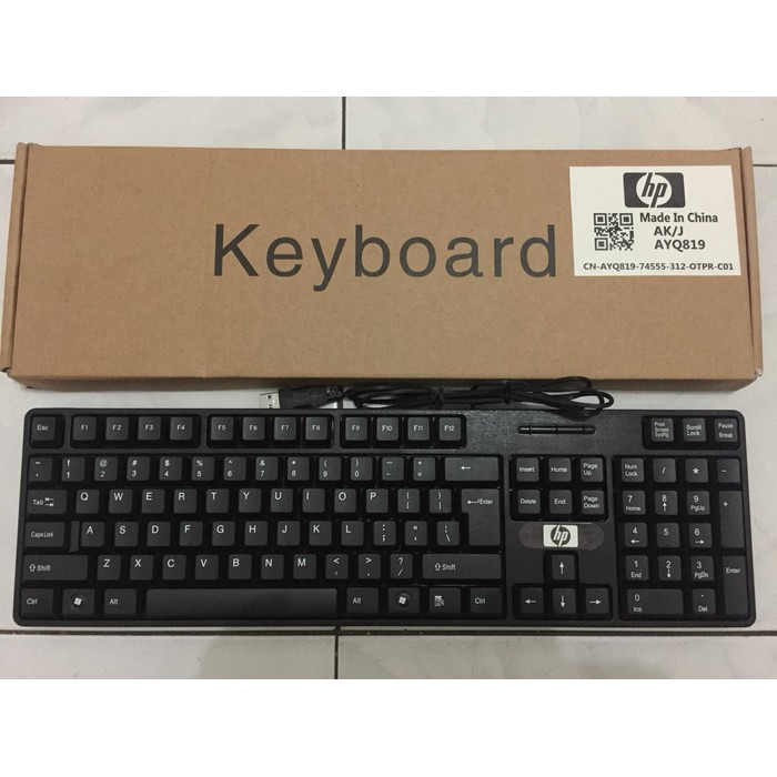 Sk6533 Hp Usb แป้นพิมพ์แพคเกจและ Hp X500 เมาส์เคเบิ้ล Usb - abadi ...