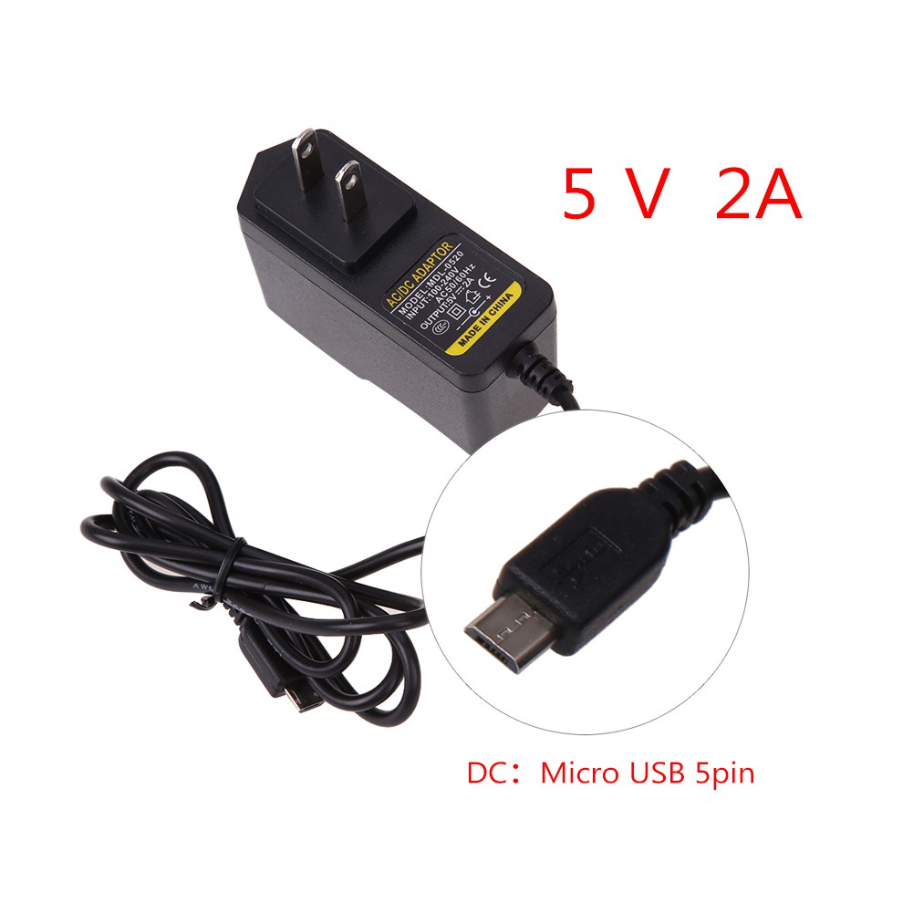 อะแดปเตอร์ Wi-UP US AC to DC 5V 2A Micro USB Power Supply Tablet ...