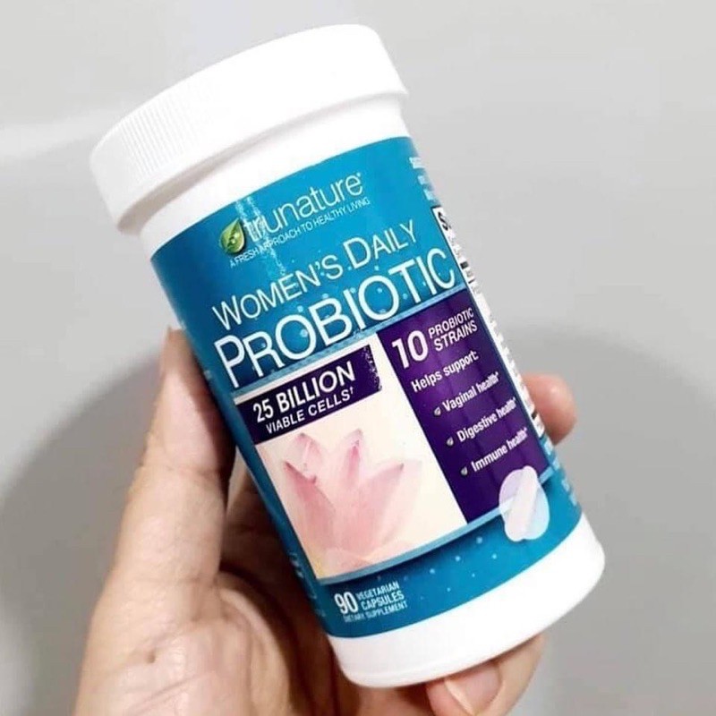trunature Womens Daily Probiotic 90 Vegetarian Capsules โพรไบโอติก ...