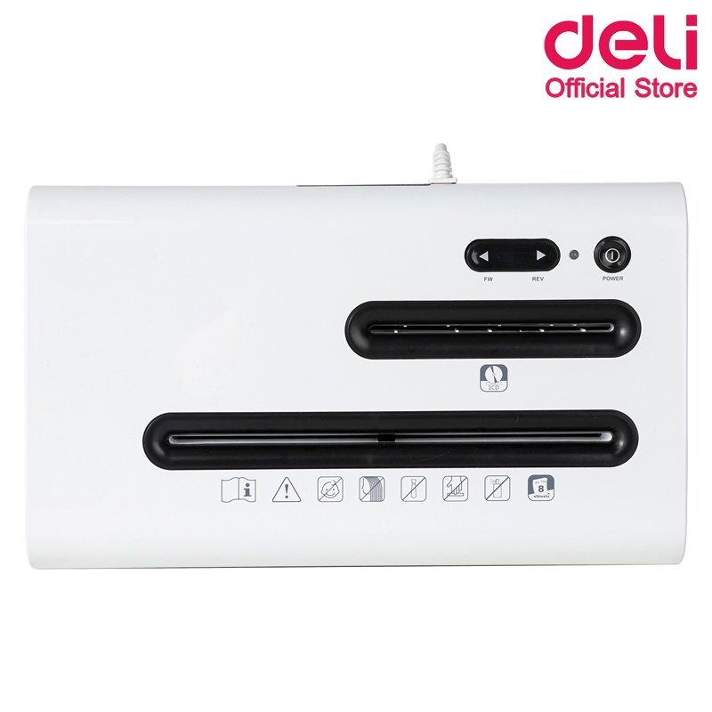 Deli 9911 เครื่องทำลายเอกสารแผ่นซีดีบัตรเครดิต ขนาดใหญ่เหมาะสำหรับ ...