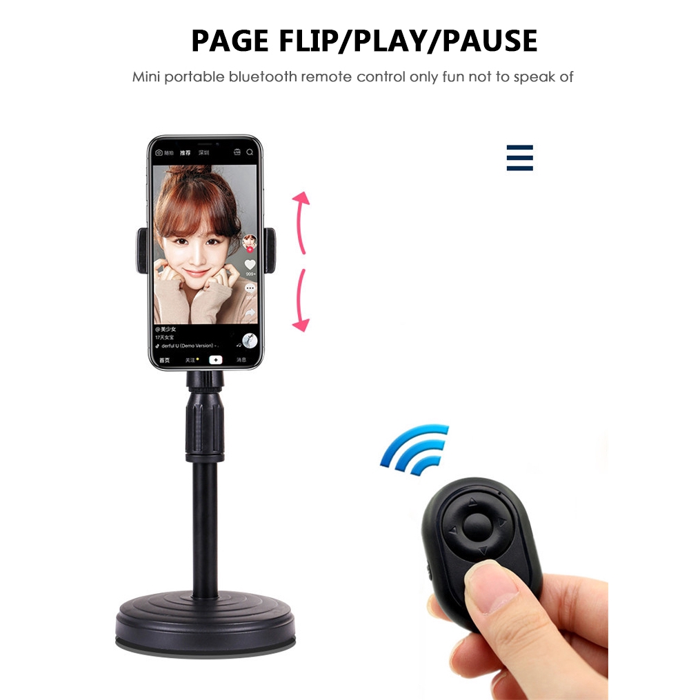 【ใหม่】 Bluetooth Remote Control Button Wireless Controller Self-timer ...