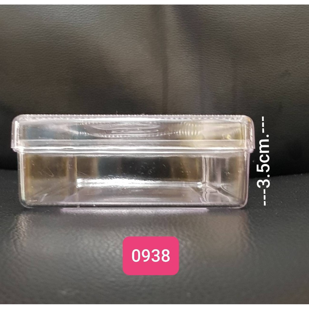 กล่องใส่คุกกี้ กล่องพลาสติกใส่ขนม กล่องใส่ขนมทรงแบน No.0938 No.0939 ...