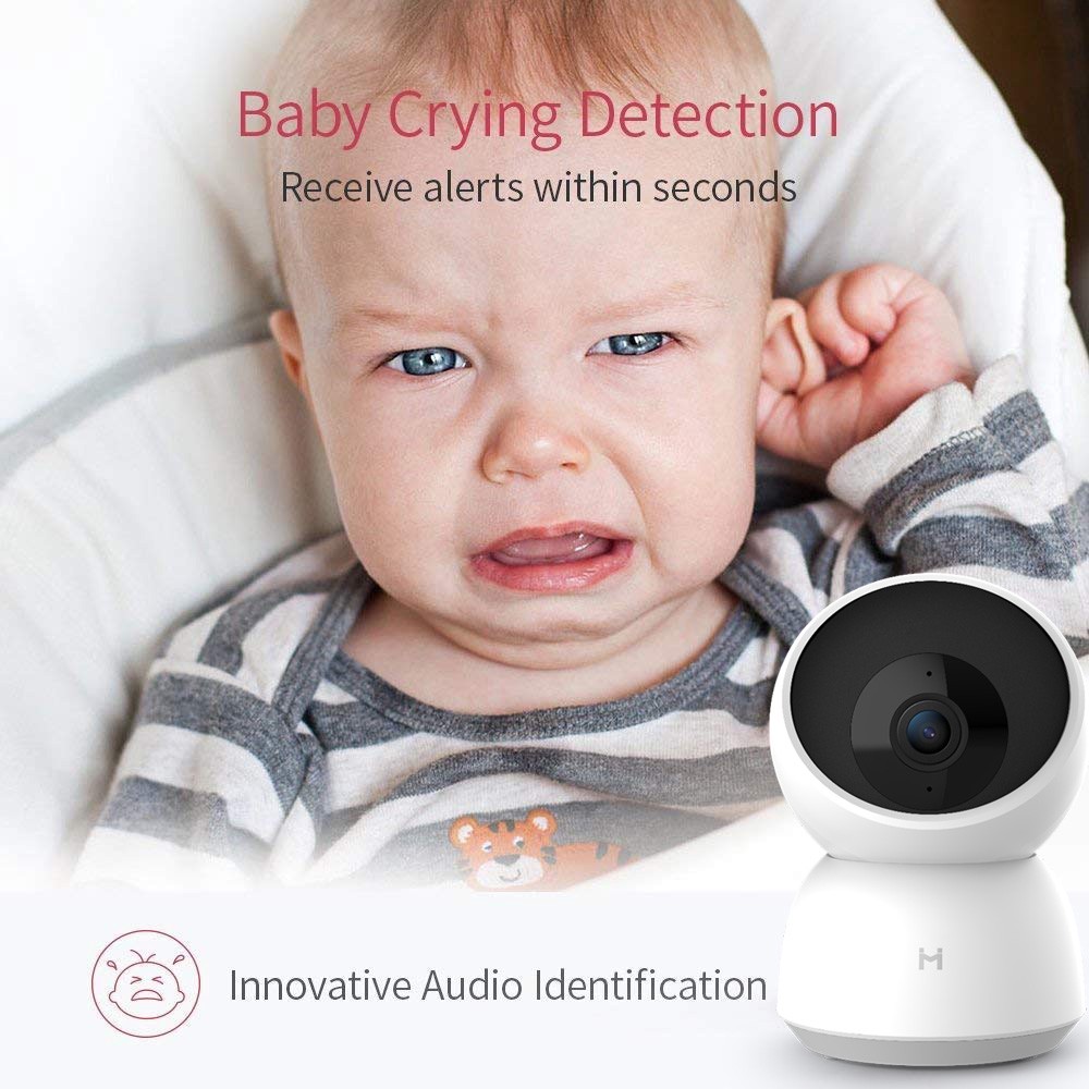 Xiaomi Home Intelligent HD Camera, Night Vision 360 Angle Baby Care ...