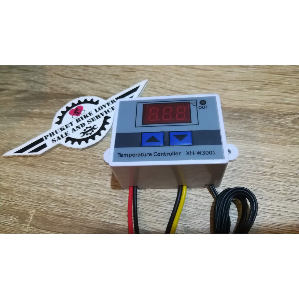 เครื่องตั้งอุณหภูมิสำหรับทำตู้ฟักไข่ temperature controller ตัวควบคุมอุณหภูมิ temp sensor 220vac ...