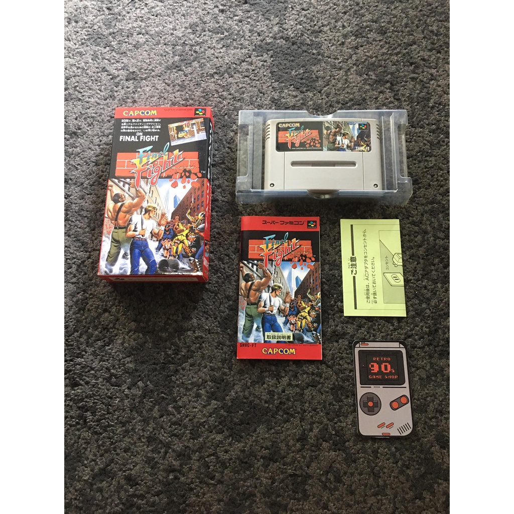 Capcom Cartridge Super Famicom Final Fight Collection Boxset (Wholesale ...