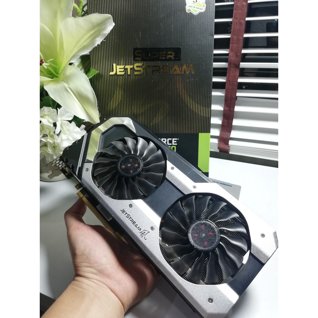 การ์ดจอ GTX 1070 8G RGB PALIT SUPER JETSTREAM | Shopee Thailand