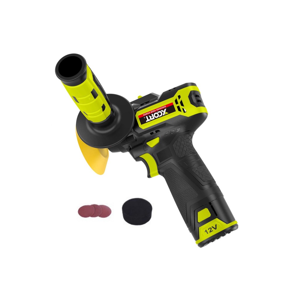 Xcort XDC12 เครื่องขัดสีรถยนต์ไร้สาย Xcort เครื่องขัดเงา 3 นิ้ว ขัดสีรถ ...