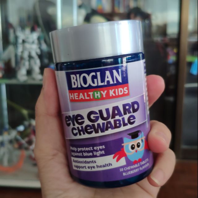 วิตามินบำรุงสายตาBioglan Kids Eye Guard แบบเคี้ยว บรรจุ 50 เม็ด ...