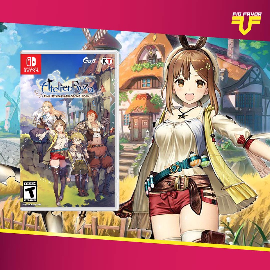 Nintendo Switch Atelier Ryza Ever Darkness & the Secret Hideout (US ...