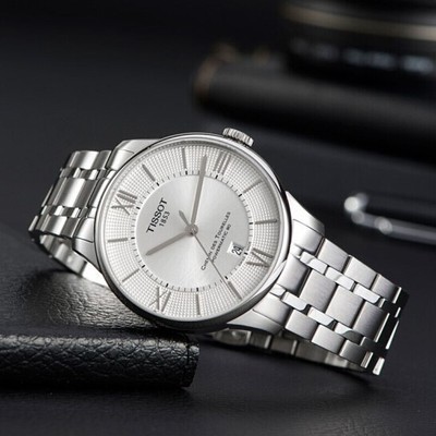 T099 1853 Dulu Series T099407a T099408a สายนาฬิกาข้อมือสายเหล็กสําหรับ ...