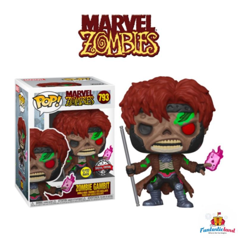 ของแท้ Funko Pop Marvel Zombies - Zombie Rogue รองเท้าผ้าใบลําลอง ...
