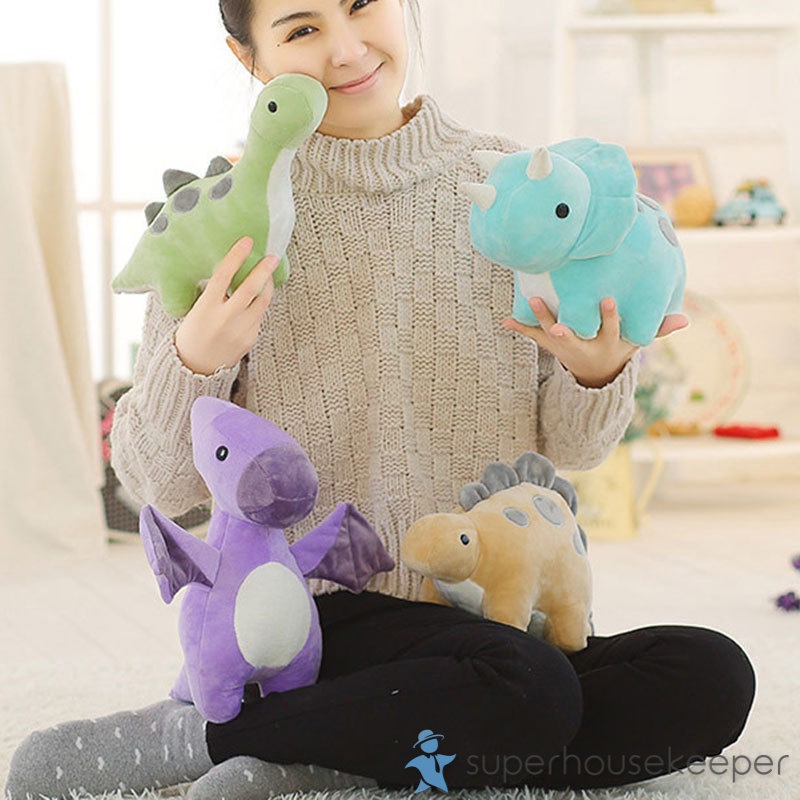 3050cm Cute Plush Toy for Kids Stuffed Animal Little Dinosaur Shape Doll Sofa Car Pillow Gift ...