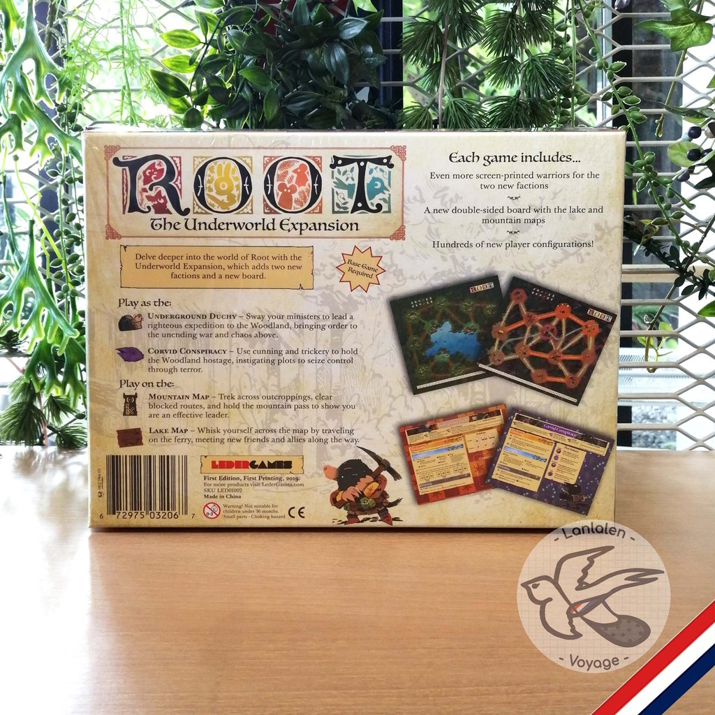 Root: The Underworld Expansion KS Edition ห่อปกเมจิกเทป+แถมซองพรีเมียม ...