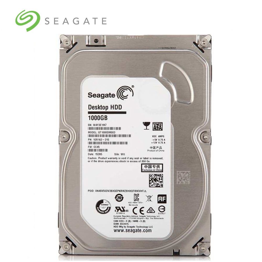 Seagate 4T 3T 2T 1T BDesktop PC 3.5" Internal Mechanical Hard disk SATA ...