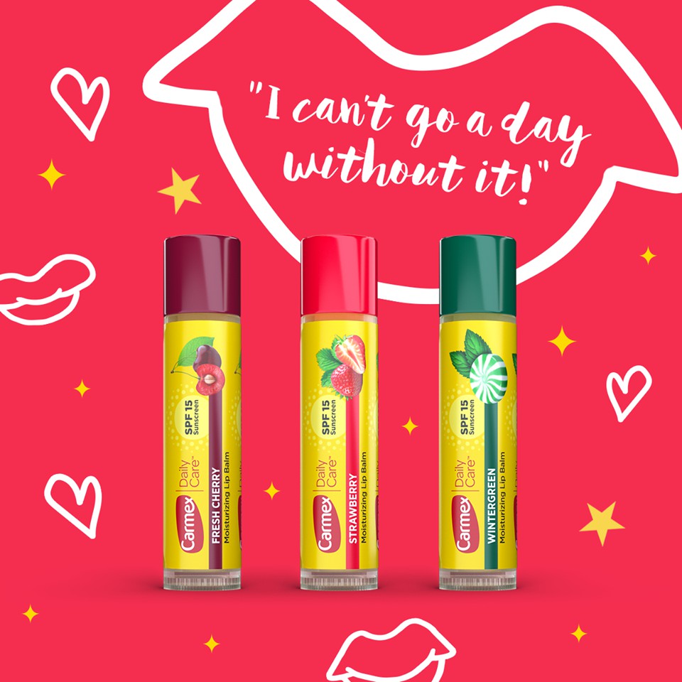 Carmex แบบแท่ง Carmex Daily Care Lip Balm SPF 15 ของแท้ ลิปมัน Lip มัน ...