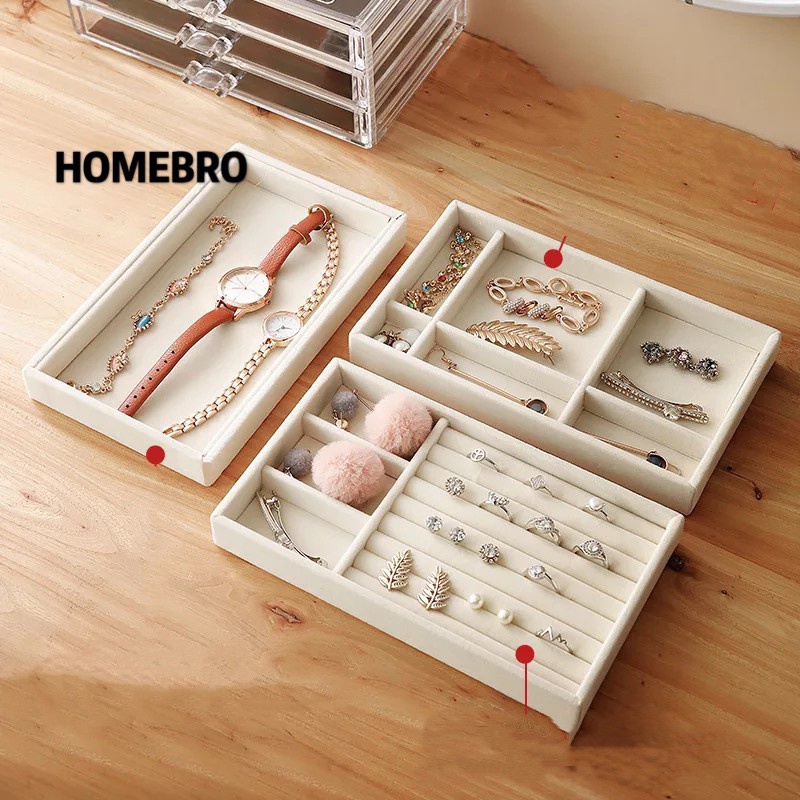 Homebro กล่องเก็บเครื่องสำอางอะคริลิคชั้นวางเครื่องสำอางกล่องใส่ ...