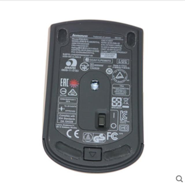 Original Lenovo ThinkPad Wireless Laser Mouse 0A36193 Classic Black ...