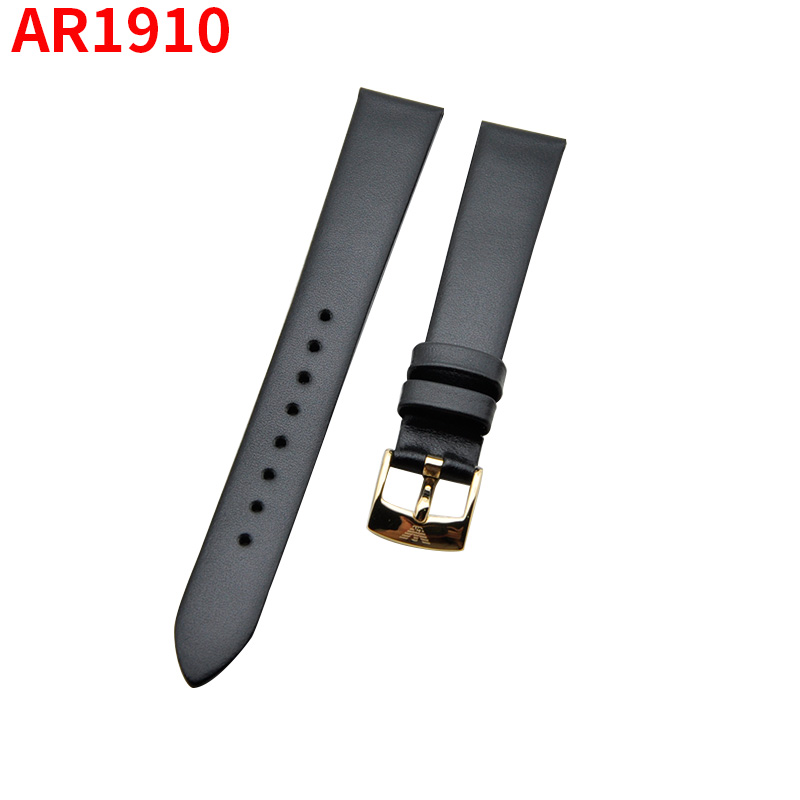 ⚡ぢสายนาฬิกาข้อมือ Armani สายหนังแท้รุ่น14mm ทดแทน ar1876/1726/1757/1681 ...