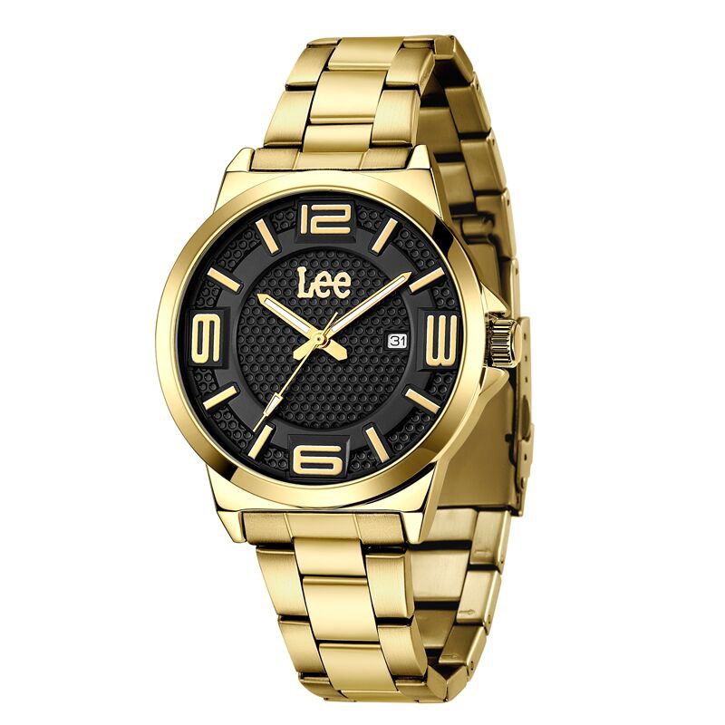 Lee นาฬิกาข้อมือ Metropolitan LEF-M133AGDG-1G แบรนด์แท้ USA สายสแตนเลส ...