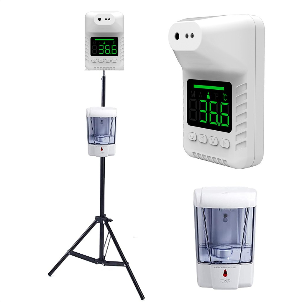 Temperature Scanner with Tripod Wall-Mounted Non-Contact Infrared ...
