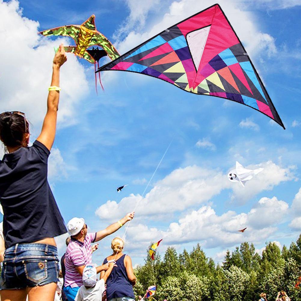 1PC Flat Eagle Bird Kite Children Flying Bird Kites Outdoor Garden Toys ...