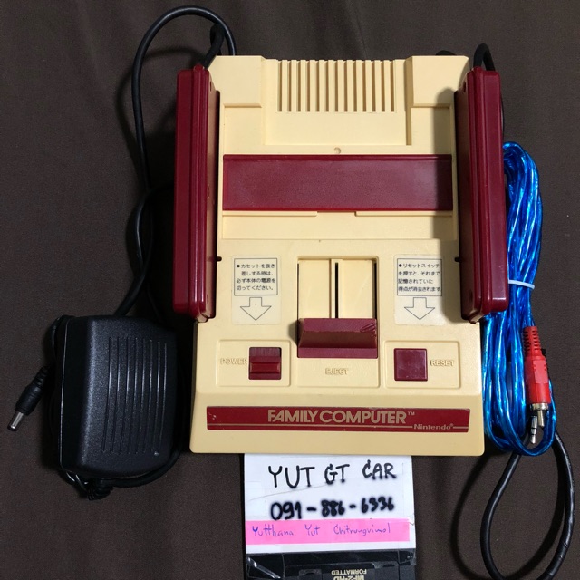 Nintendo Famicom Original Mod Av System เครื่องวีดีโอเกมแฟมิคอมเครื่อง ...