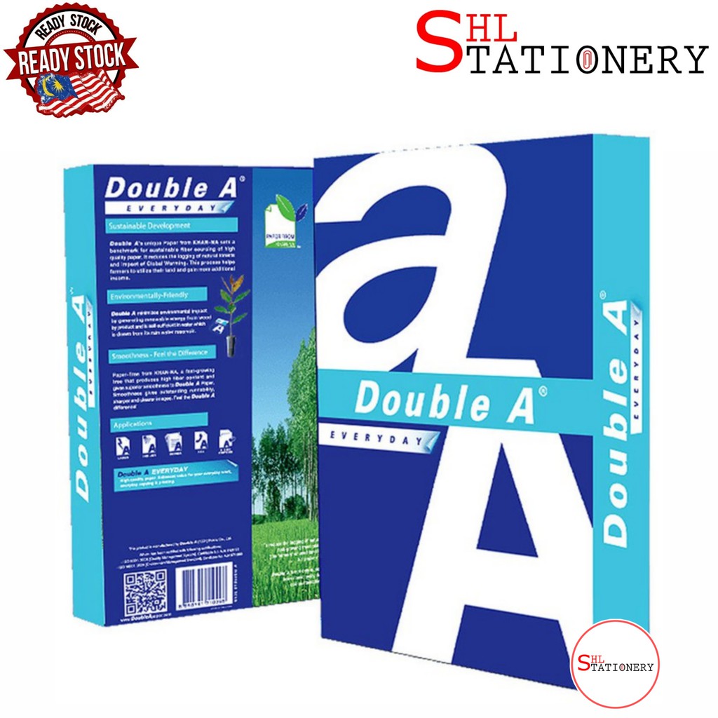 กระดาษ A4 Double A 70 แกรม ถูกที่สุด พร้อมโปรโมชั่น มิ.ย. 2025 | BigGo ...