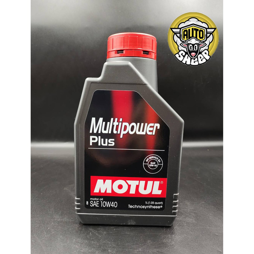 น้ำมันเครื่องยนต์ MOTUL Multi Power Plus 10w40 ขนาด 1 ลิตร (น้ำมันเครื่องยนต์ AUTOSheep ...