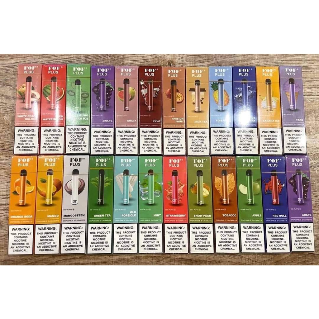 FoF plus 600 Puffs มีปลายทาง ค่าส่งถูก สินค้าพร้อมส่ง ส่งของทุกวัน ...