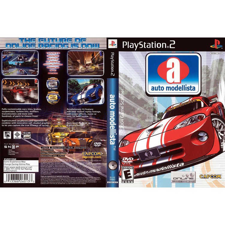 AUTO MODELLISTA [PS2 US : DVD5 1 Disc] | Shopee Thailand