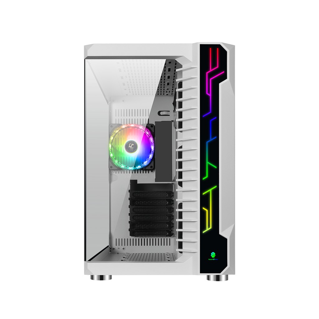 เคสคอมพิวเตอร์ Tsunami Protector Vision II Sound Sync ARGB Panorama ...