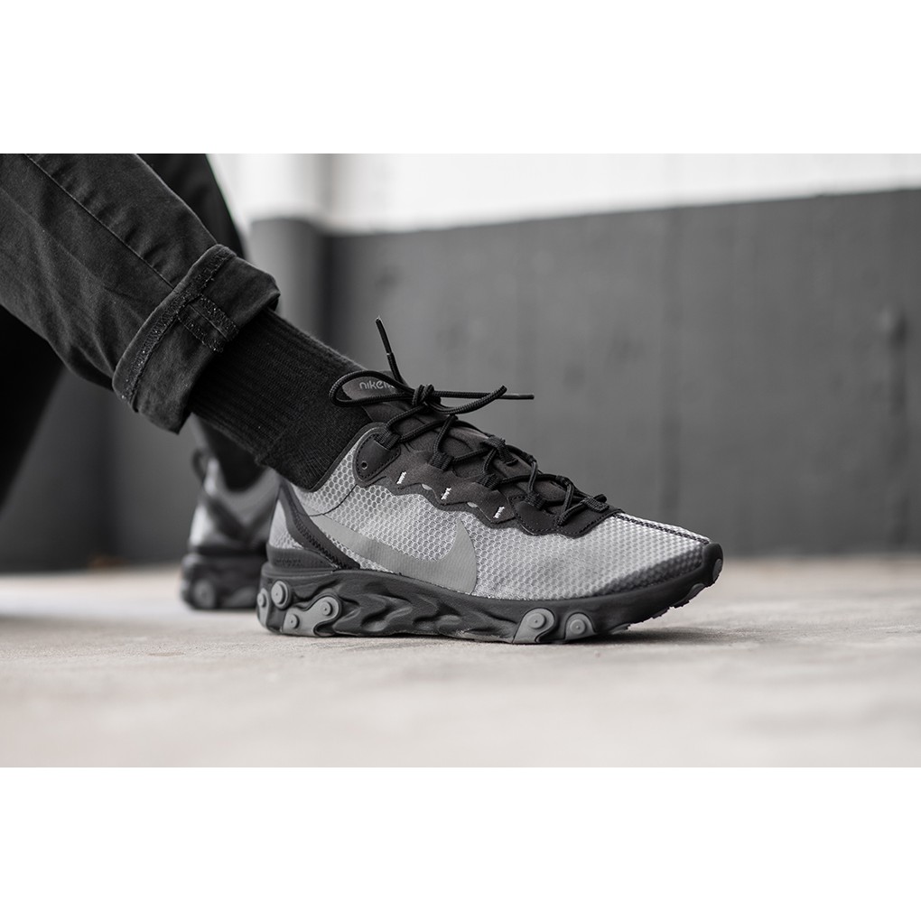 รองเท้าผู้ชาย Nike React Element 55 [ลิขสิทธิ์แท้ Nike Thailand][รหัส CI3831 001 ] - tiddinshop ...