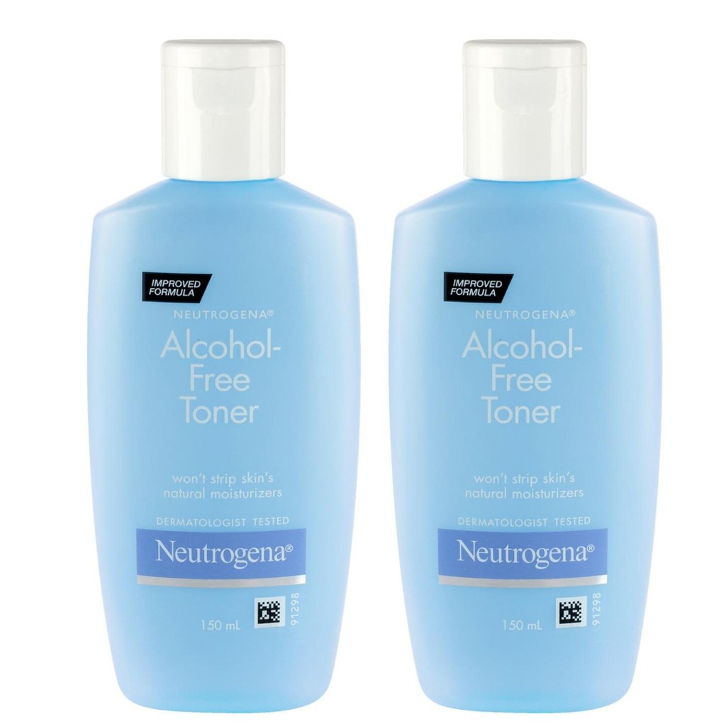 นูโทรจีนา แอลกอฮอล์-ฟรี โทนเนอร์ 150 ml x 2 Neutrogena Alcohol-Free ...